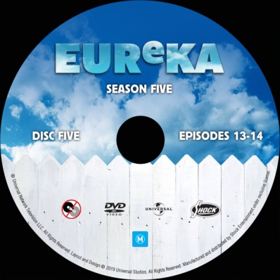 CoverCity - DVD Covers & Labels - Eureka - Season 5; disc 5