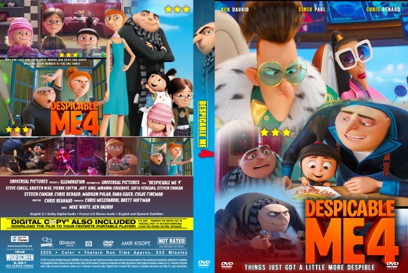 CoverCity - DVD Covers & Labels - Despicable Me 4