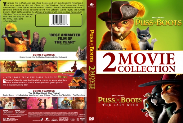 CoverCity - DVD Covers & Labels - Puss in Boots 2-Movie Collection (DVD)