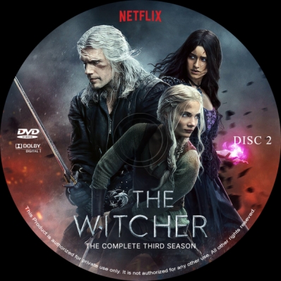 CoverCity - DVD Covers & Labels - The Witcher - Season 3; disc 2