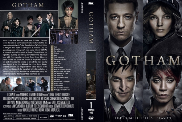 CoverCity - DVD Covers & Labels - Gotham - Season 1