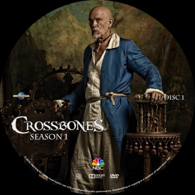 CoverCity - DVD Covers & Labels - Crossbones - Season 1; disc 1