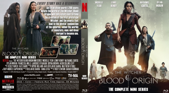 CoverCity - DVD Covers & Labels - The Witcher: Blood Origin - Mini Series