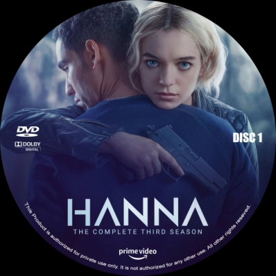 CoverCity - DVD Covers & Labels - Hanna - Season 3; disc 1