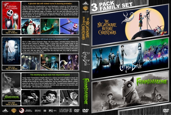 CoverCity - DVD Covers & Labels - Tim Burton Triple Feature