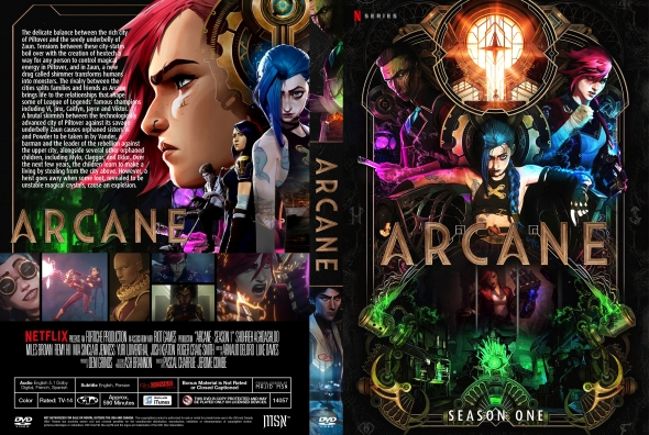 CoverCity - DVD Covers & Labels - Arcane - Season 1