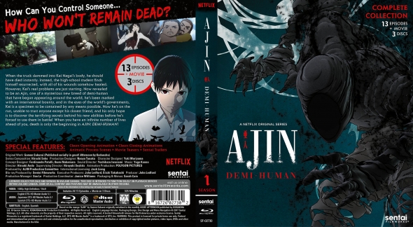 CoverCity - DVD Covers & Labels - Ajin Demi-Human - Season 1