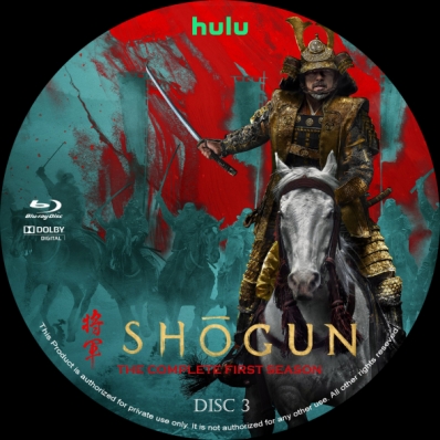 CoverCity - DVD Covers & Labels - Shogun - Season 1; disc 3