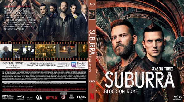 CoverCity - DVD Covers & Labels - Suburra: Blood on Rome - Season 3