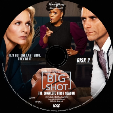 CoverCity - DVD Covers & Labels - Big Shot - Season 1; disk 2