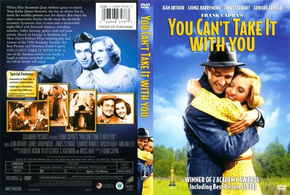 CoverCity - DVD Covers & Labels - You Can't Take It with You