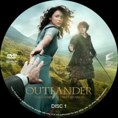 CoverCity - DVD Covers & Labels - Outlander - Season 1; disc 1
