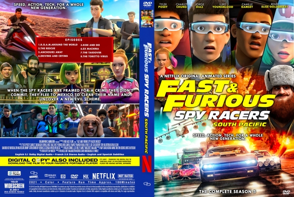 CoverCity - DVD Covers & Labels - Fast & Furious Spy Racers: South pacific