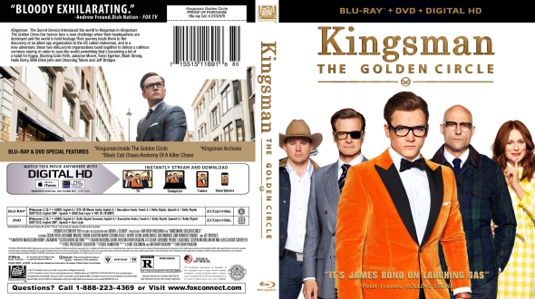 CoverCity - DVD Covers & Labels - Kingsman: The Golden Circle