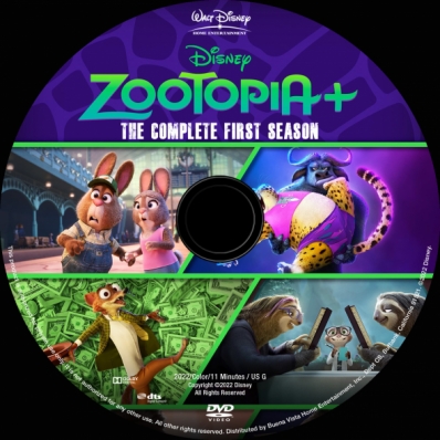 CoverCity - DVD Covers & Labels - Zootopia+ - Season 1