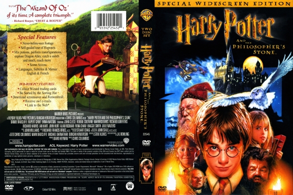 CoverCity - DVD Covers & Labels - Harry Potter and the Sorcerer's Stone