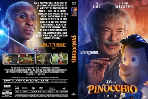 Pinocchio Dvd Cover