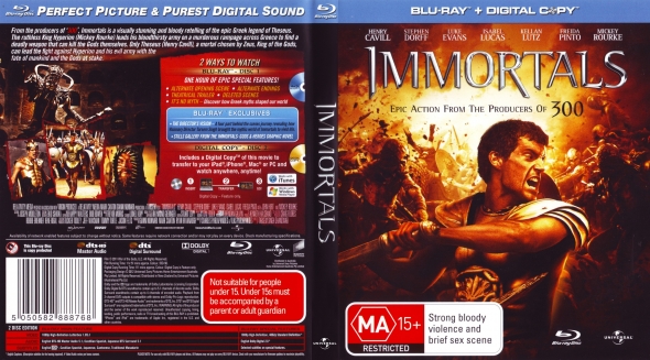 CoverCity - DVD Covers & Labels - Immortals