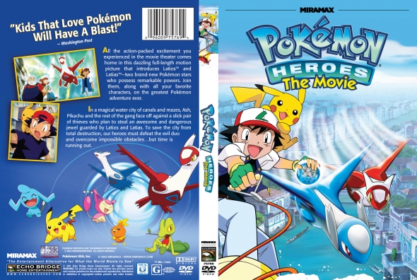 CoverCity - DVD Covers & Labels - Pokemon: Heroes The Movie