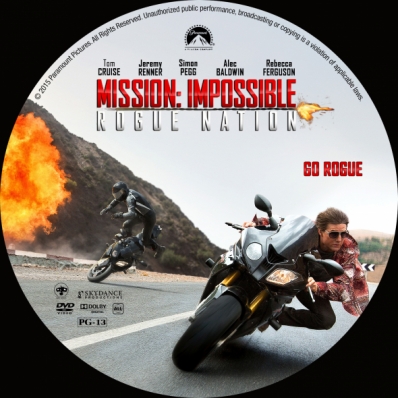 CoverCity - DVD Covers & Labels - Mission Impossible: Rogue Nation