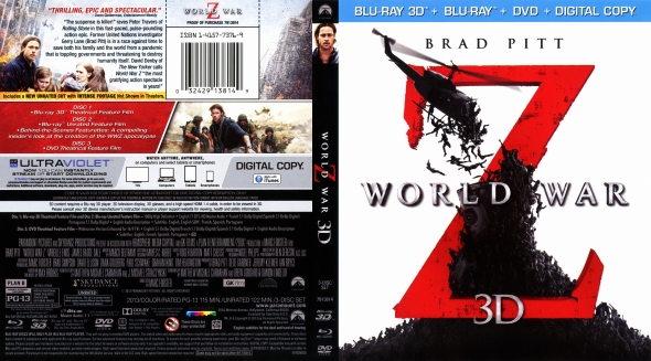 CoverCity - DVD Covers & Labels - World War Z 3D