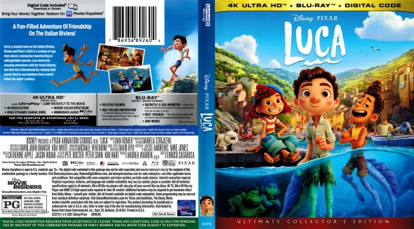 CoverCity - DVD Covers & Labels - Luca 4K