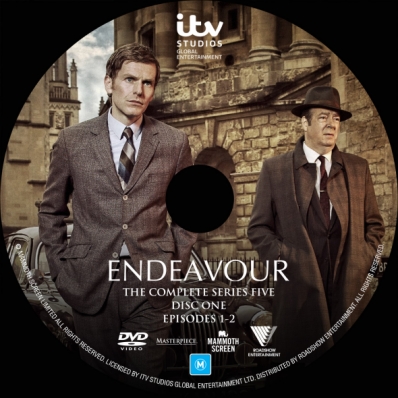 CoverCity - DVD Covers & Labels - Endeavour - Season 5; disc 1