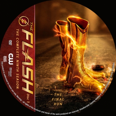 CoverCity - DVD Covers & Labels - The Flash - Season 9; disc 1
