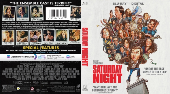CoverCity - DVD Covers & Labels - Saturday Night