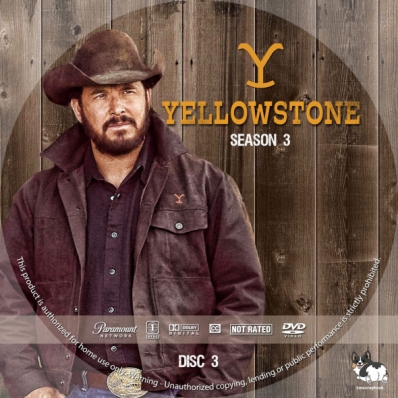 CoverCity - DVD Covers & Labels - Yellowstone - Season 3, disc 3