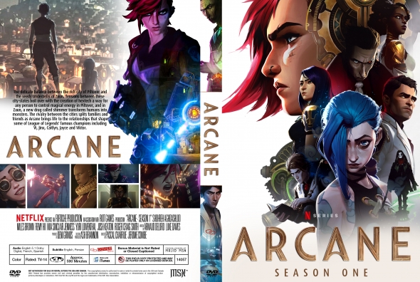 CoverCity - DVD Covers & Labels - Arcane - Season 1