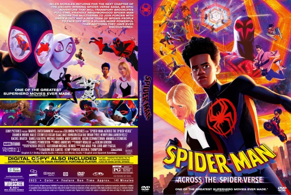 CoverCity - DVD Covers & Labels - Spider-Man: Across the Spider-Verse