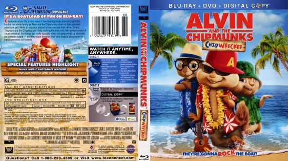 CoverCity - DVD Covers & Labels - Alvin and the Chipmunks: Chipwrecked