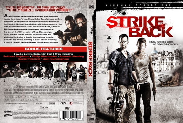CoverCity - DVD Covers & Labels - Strike Back - Season 1