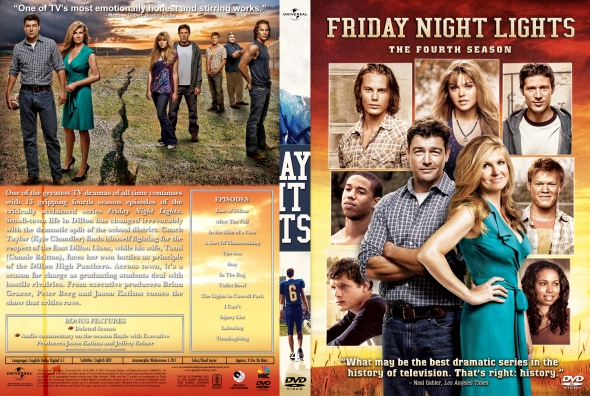 CoverCity - DVD Covers & Labels - Friday Night Lights - Season 4 ...