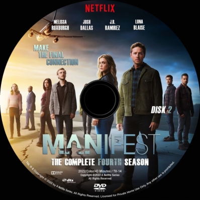CoverCity - DVD Covers & Labels - Manifest - Season 4; disk 2