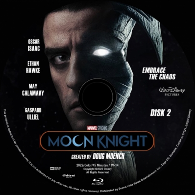 CoverCity - DVD Covers & Labels - Moon Knight - Mini Series; disk 2