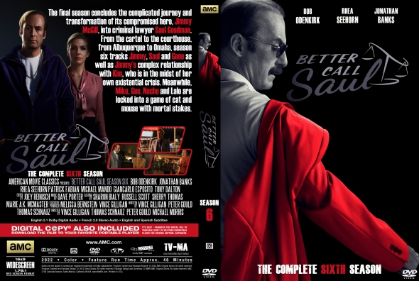 CoverCity - DVD Covers & Labels - Better Call Saul - Season 6