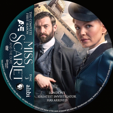 CoverCity - DVD Covers & Labels - Miss Scarlet and the Duke - Season 1 ...