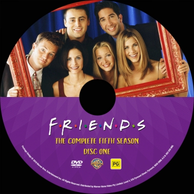 CoverCity - DVD Covers & Labels - Friends - Season 5; disc 1