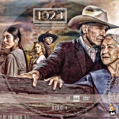 CoverCity - DVD Covers & Labels - 1923 - Season 1, Disc 1