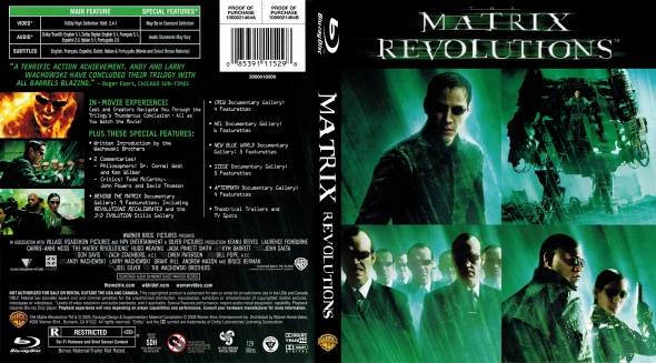 CoverCity - DVD Covers & Labels - The Matrix Revolutions