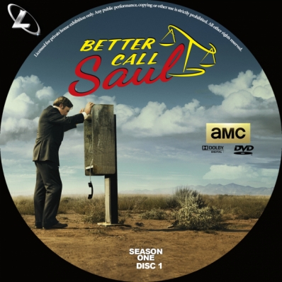 CoverCity - DVD Covers & Labels - Better Call Saul - Season 1; disc 1
