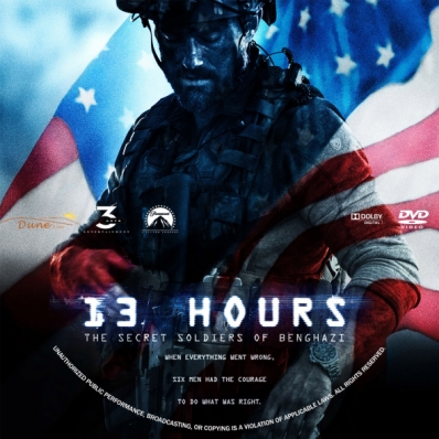 CoverCity - DVD Covers & Labels - 13 Hours: The Secret Soldiers of Benghazi