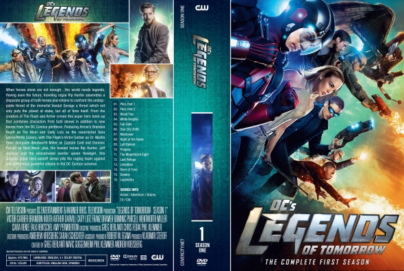 CoverCity - DVD Covers & Labels - Legends of Tomorrow - Season 1
