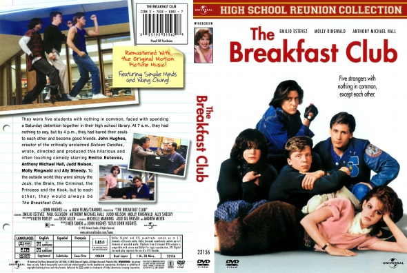 CoverCity - DVD Covers & Labels - The Breakfast Club