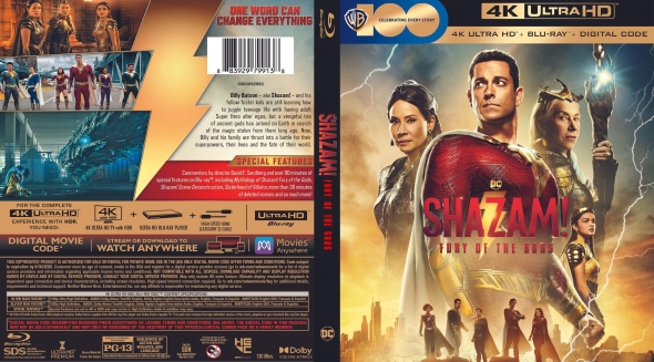 CoverCity - DVD Covers & Labels - Shazam! Fury of Gods