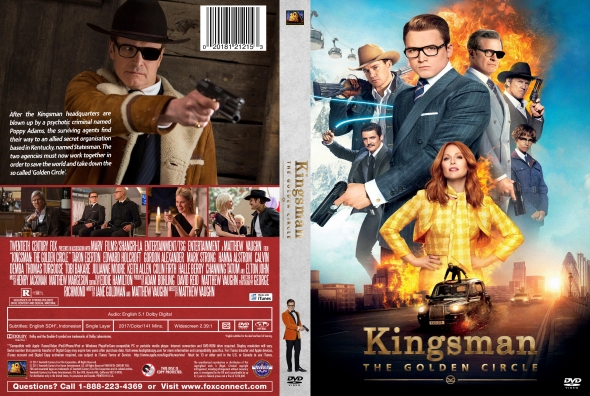 CoverCity - DVD Covers & Labels - Kingsman: The Golden Circle