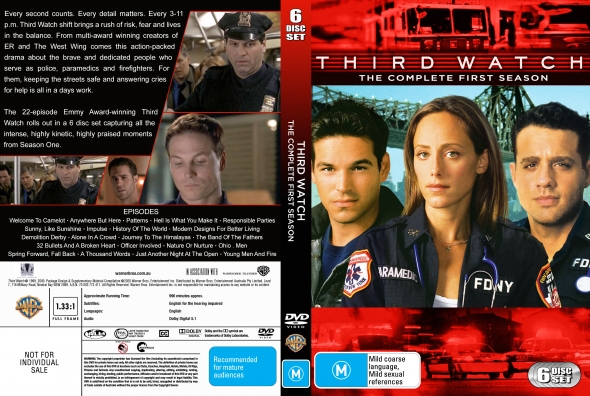 CoverCity - DVD Covers & Labels - Third Watch - Season 1 CoverCity - DVD Covers & Labels - Third Watch - Season 1