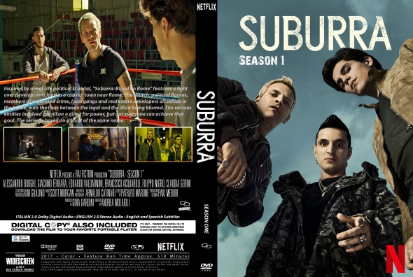 CoverCity - DVD Covers & Labels - Suburra - Season 1